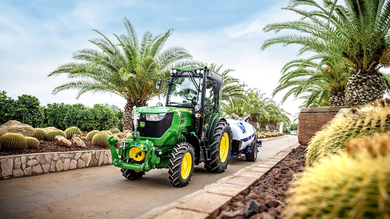 5105GN | 5G serijos traktoriai didelės vertės augalams | John Deere LT